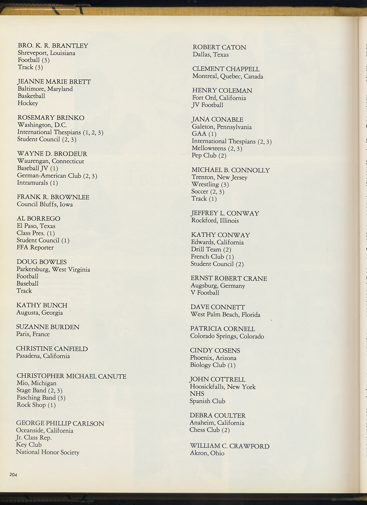 FAHS Focus 1974 Yearbook