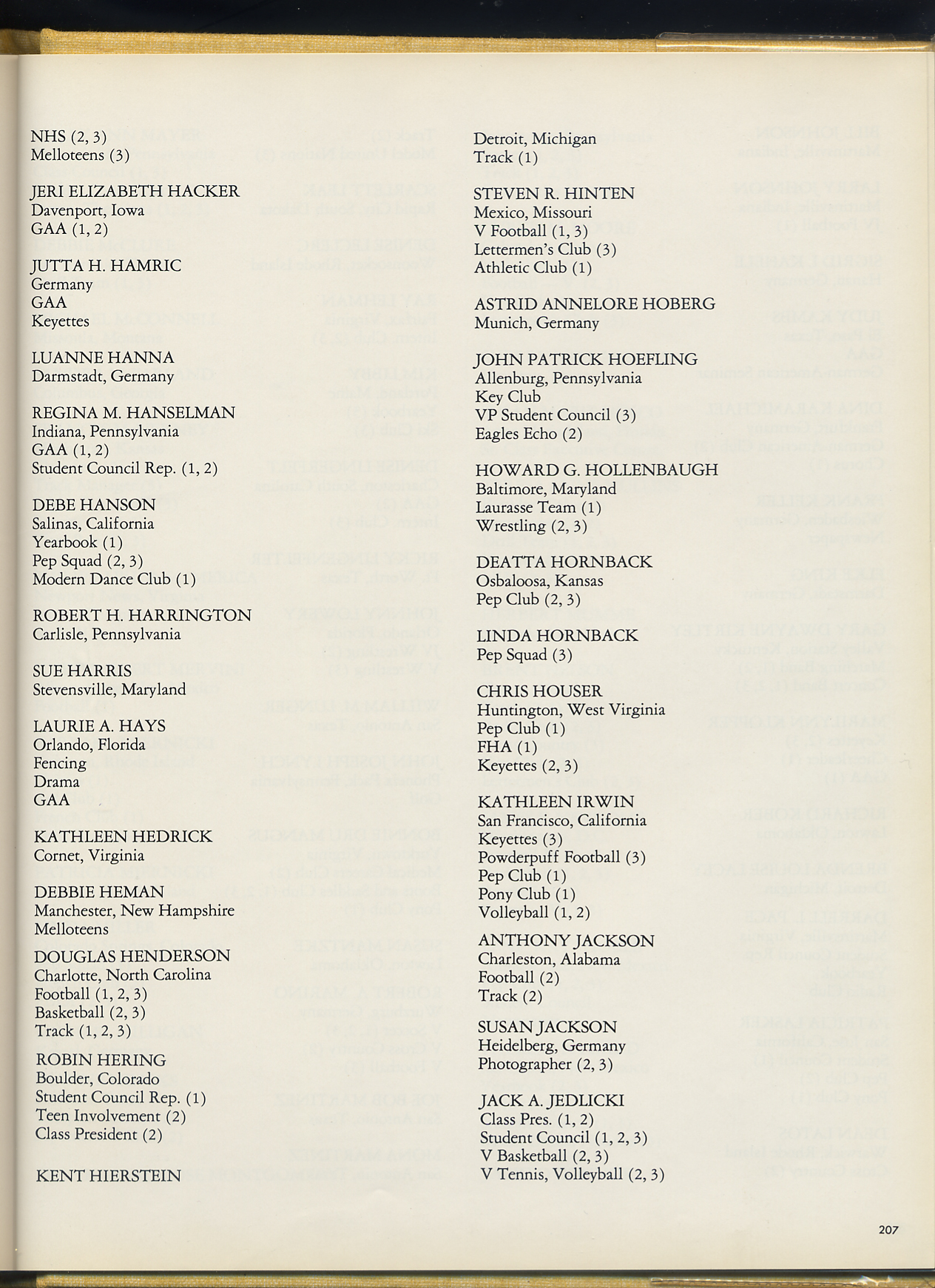 FAHS Focus 1974 Yearbook